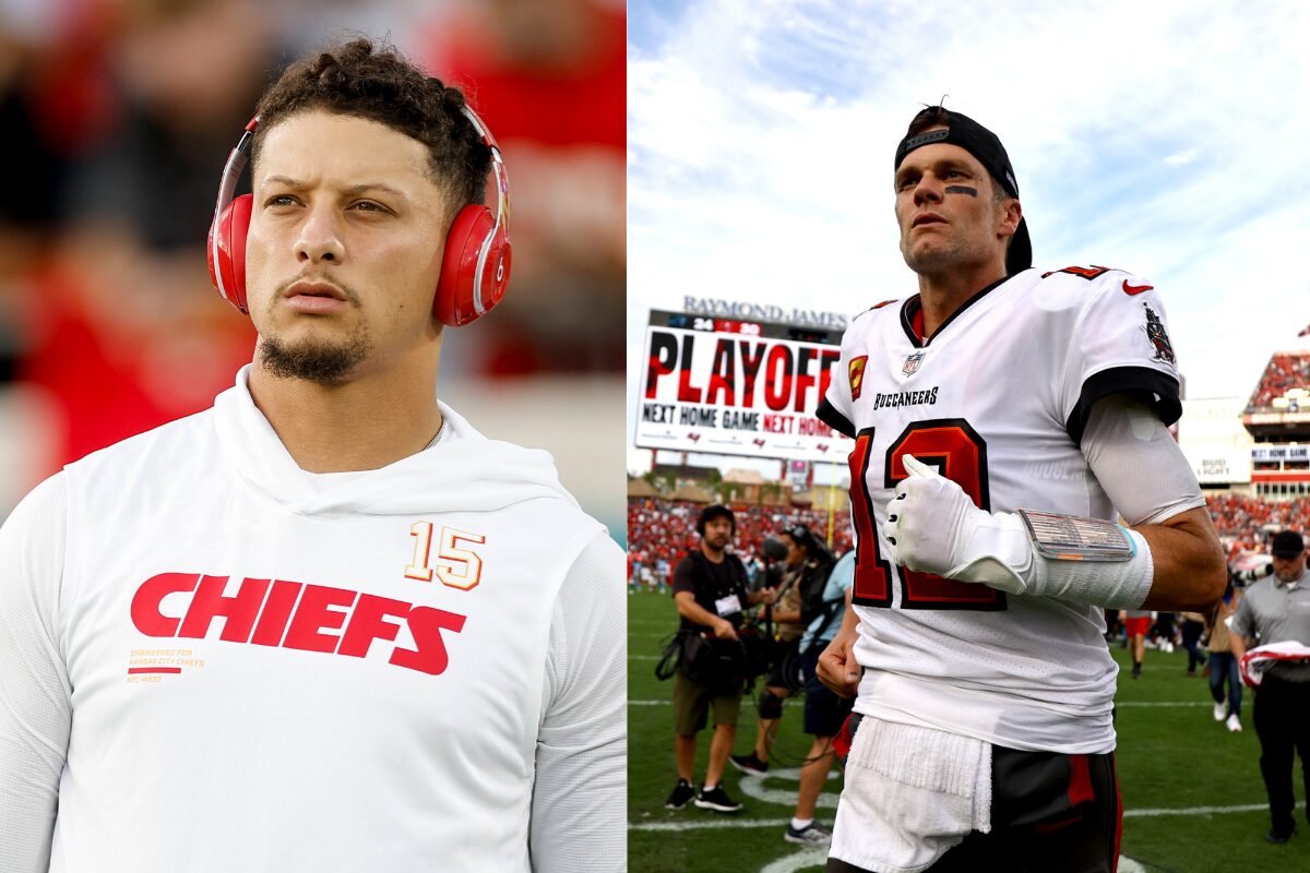 NFL Fans Debate Over Tom Brady vs. Patrick Mahomes Because of This One ...